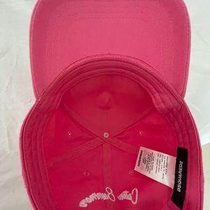 DSQUARED | Accessories | Dsquared Pink Hat Os | Poshmark